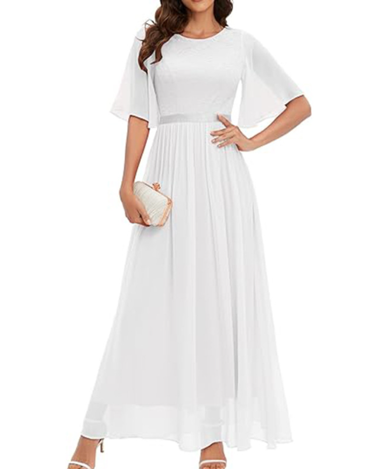 Abendkleid Isabella mit Spitze von BerlinGlamour